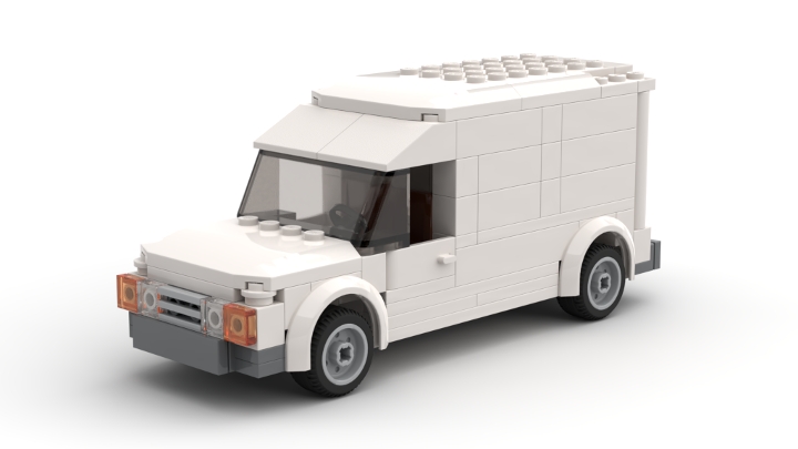 Cargo Van High Roof from BrickLink Studio [BrickLink]