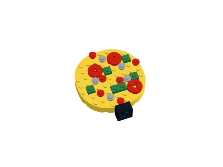 pizza from BrickLink Studio [BrickLink]