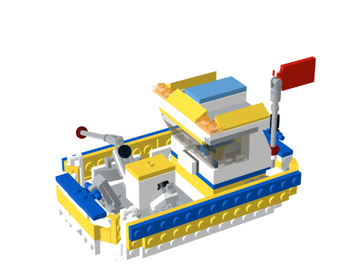 31079 Fishing Boat from BrickLink Studio [BrickLink]