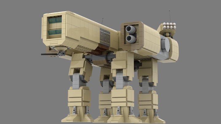 Mammoth MK-2 from BrickLink Studio [BrickLink]