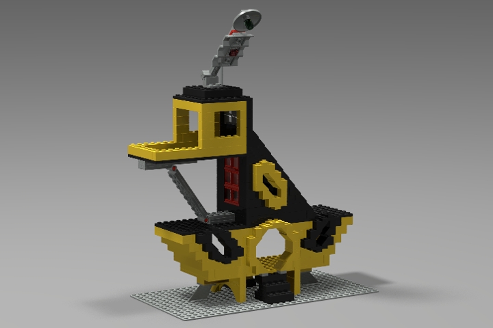 6000 Idea Book Alien Building (Type 2) from BrickLink Studio [BrickLink]