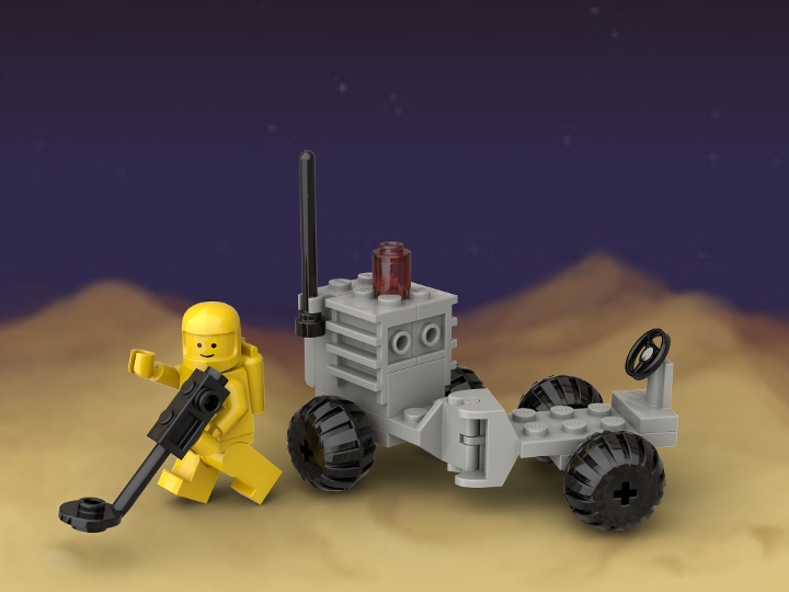 LEGO Space Classic: 6823: Surface Transport from BrickLink Studio ...