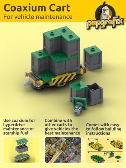 Coaxium Cart from BrickLink Studio [BrickLink]