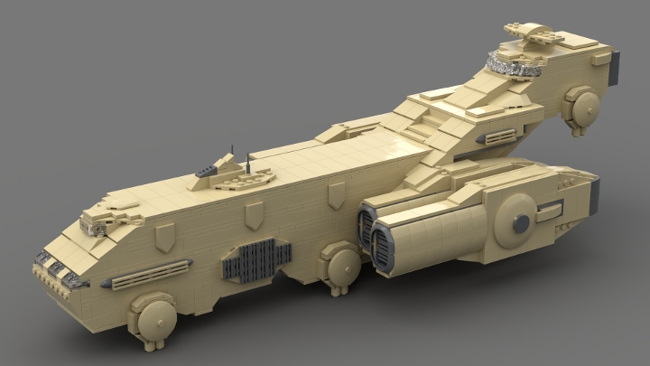 GDI Kodiak Command Ship from BrickLink Studio [BrickLink]