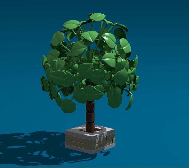 Tree Town City 3 from BrickLink Studio [BrickLink]