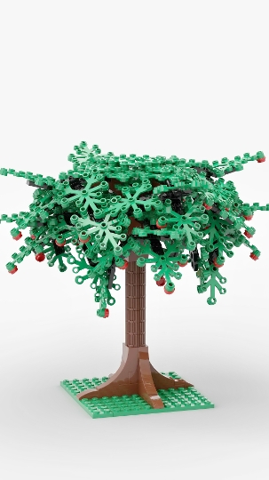 Apple Tree from BrickLink Studio [BrickLink]