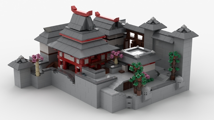 Hanamura Overwatch Map (Part 1/3, Point A) from BrickLink Studio ...