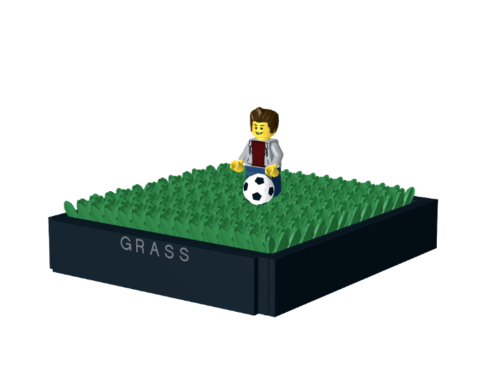 Grass/soccer field, by @fullpalte builds(earth day build) from ...