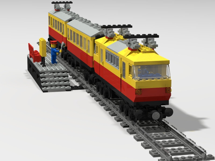 1980_7740-1 Inter-City Passenger Train Set from BrickLink Studio ...