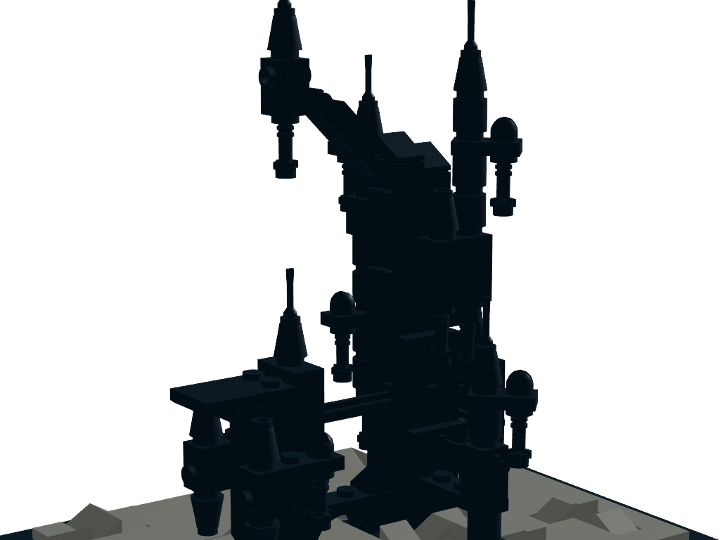 mini mini dracula from BrickLink Studio [BrickLink]