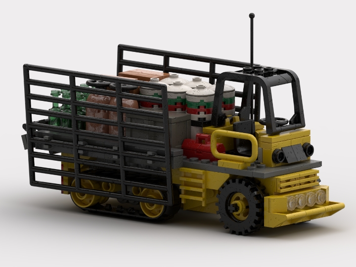 Half-track V34 from BrickLink Studio [BrickLink]