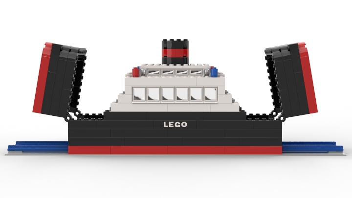 343 Train Ferry from BrickLink Studio [BrickLink]