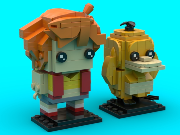 Misty & Psyduck from BrickLink Studio [BrickLink]