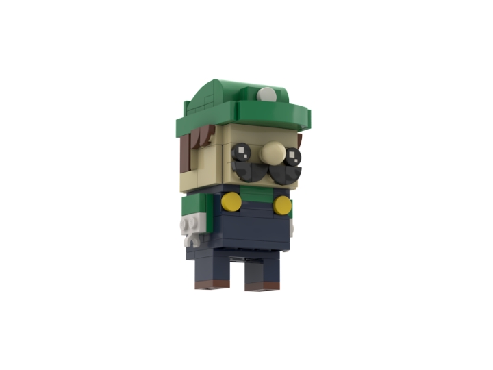 Luigi from BrickLink Studio [BrickLink]