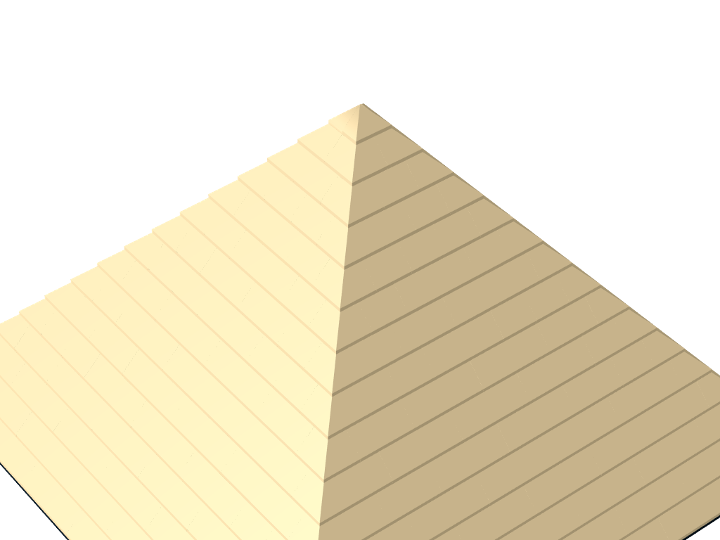 pyramid from BrickLink Studio [BrickLink]