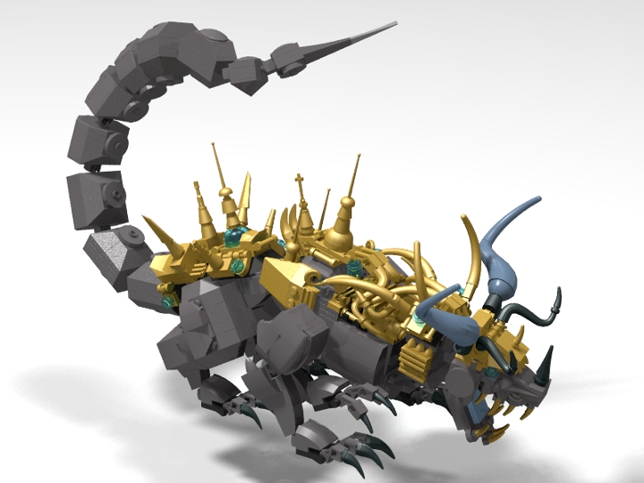 Atma (Ultima) Weapon From Final Fantasy VI from BrickLink Studio ...