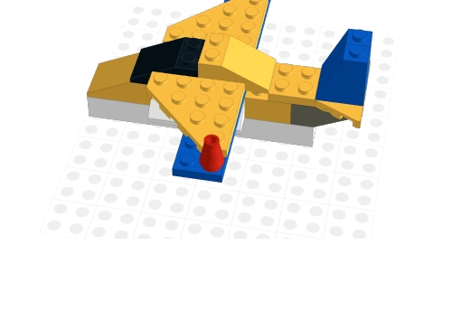 plane from BrickLink Studio [BrickLink]
