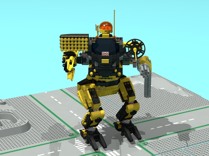 Mech X from BrickLink Studio [BrickLink]