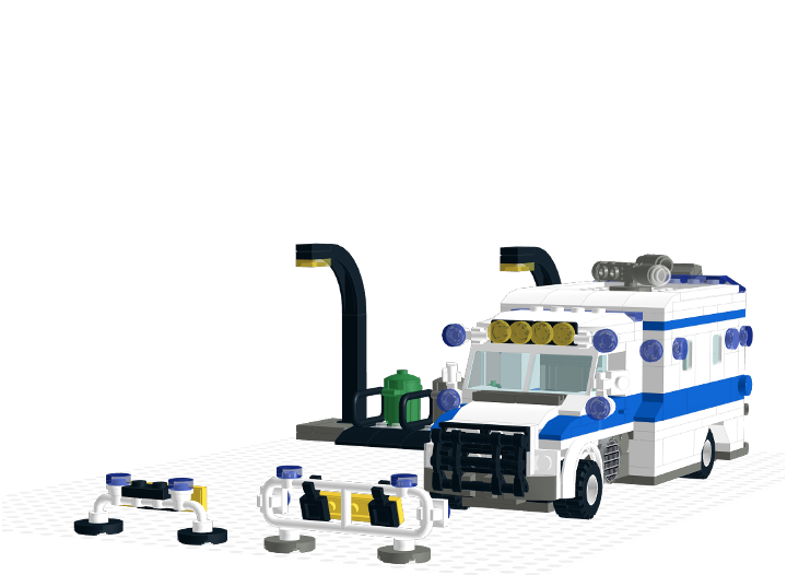 Police Van one from BrickLink Studio [BrickLink]
