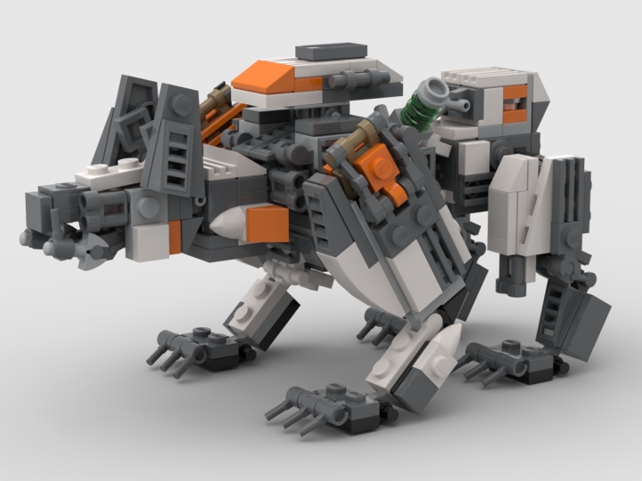 Horizon Zero Dawn Scorcher by CBBricks from BrickLink Studio [BrickLink]