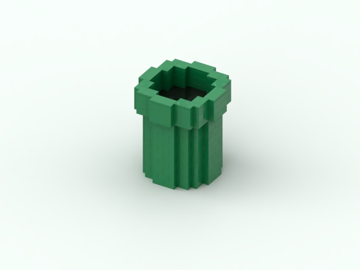 Mario Pipe from BrickLink Studio [BrickLink]