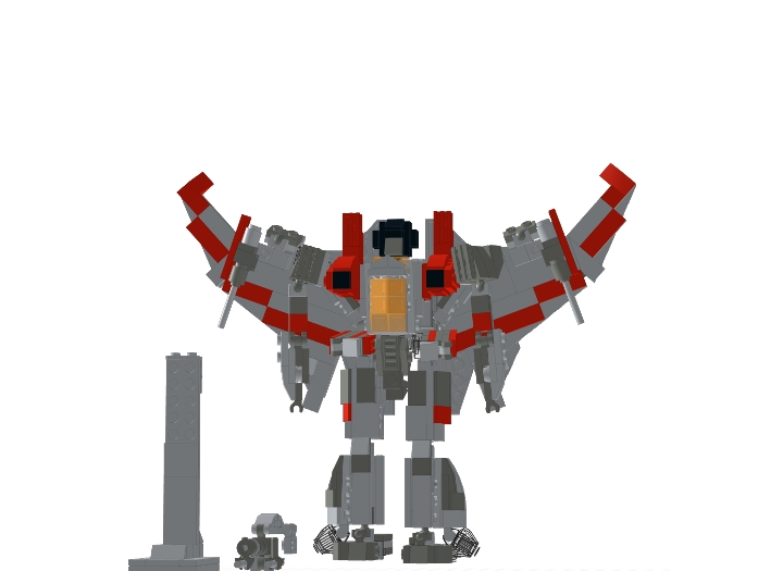 Cybertronian Blitzwing from BrickLink Studio [BrickLink]