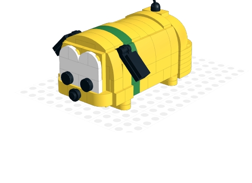 Disney Tsum Tsum Pluto from BrickLink Studio [BrickLink]