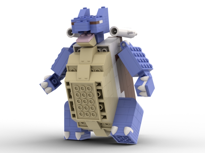 Blastoise from BrickLink Studio [BrickLink]